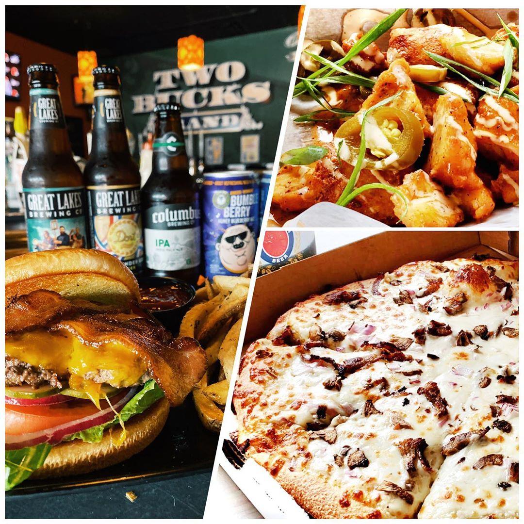 Two Bucks Parma menus in Parma, Ohio, United States