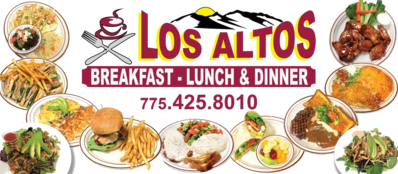 Menu for Los Altos Breakfast Lunch & Dinner in Sparks, NV | Sirved