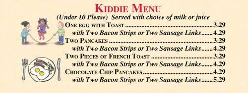 Miss Batavia Diner menu in Batavia, New York, USA