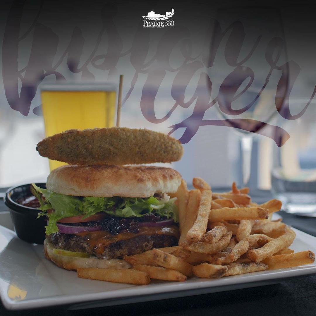 Prairie 360 menu in Winnipeg, Manitoba, Canada