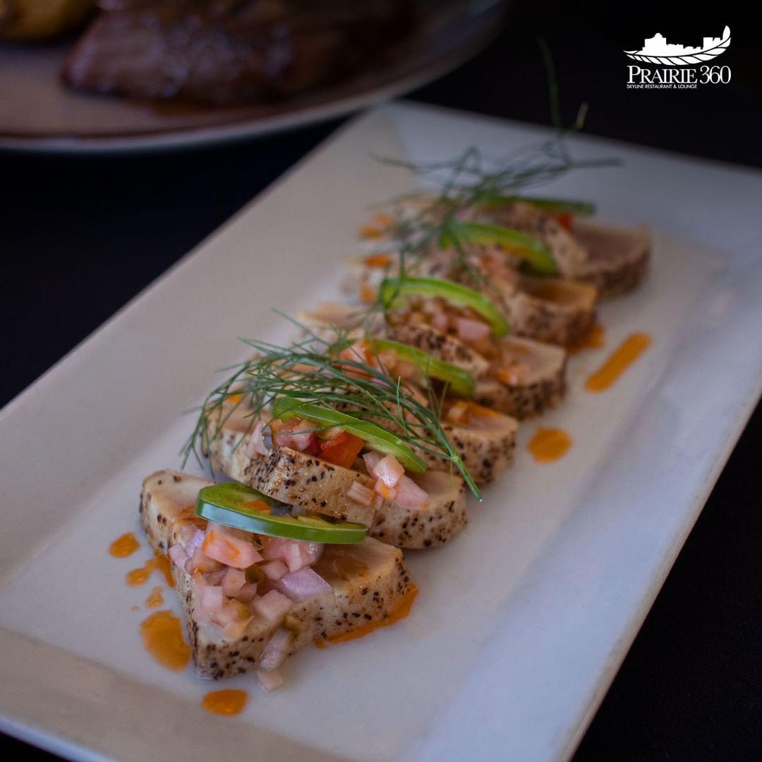 Prairie 360 menu in Winnipeg, Manitoba, Canada