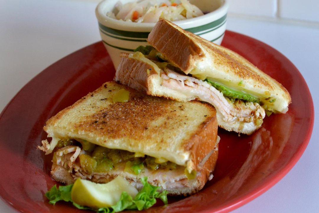 Red Plate Diner menu in Midland, Texas, USA