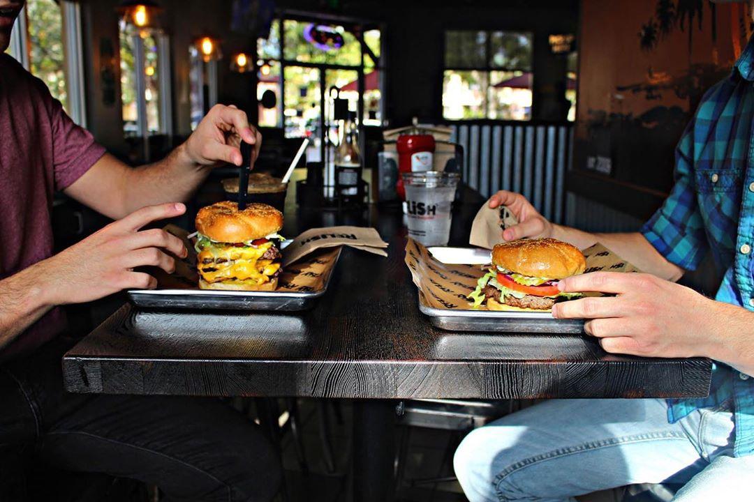 Relish menu in Gainesville, Florida, USA