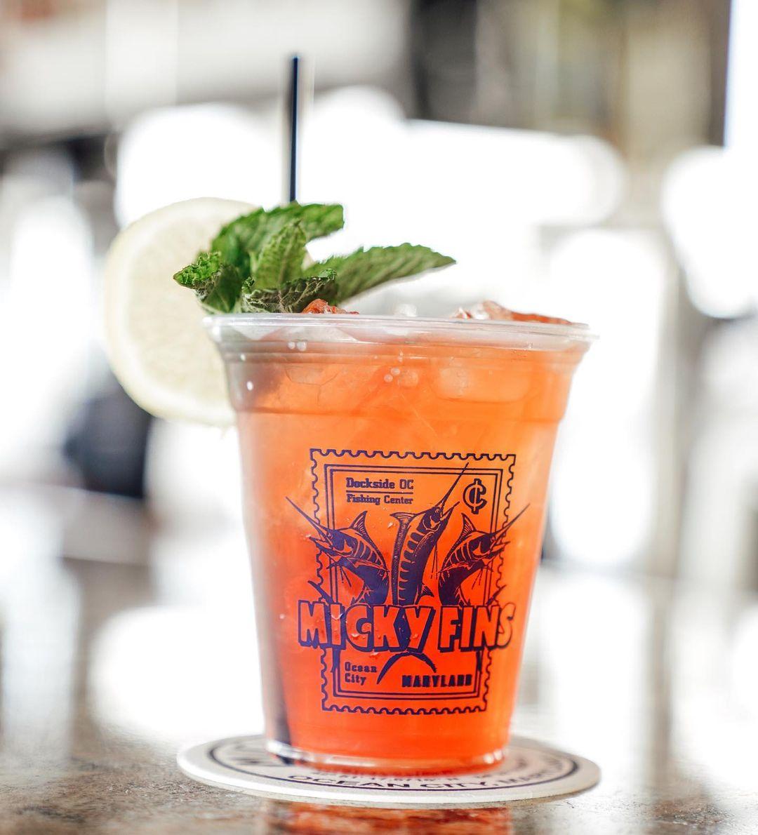Micky Fins Bar & Grill menu in Ocean City, Maryland, USA