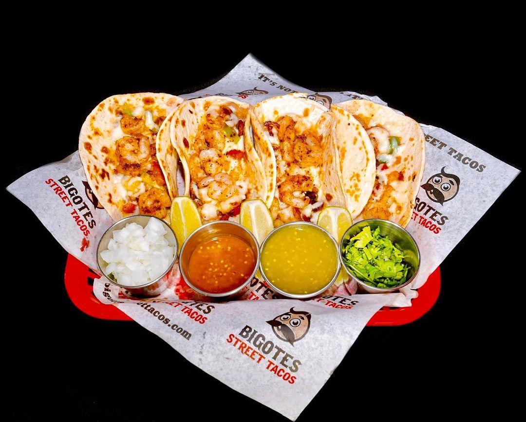 Bigotes Street Tacos menu in Spring, Texas, USA
