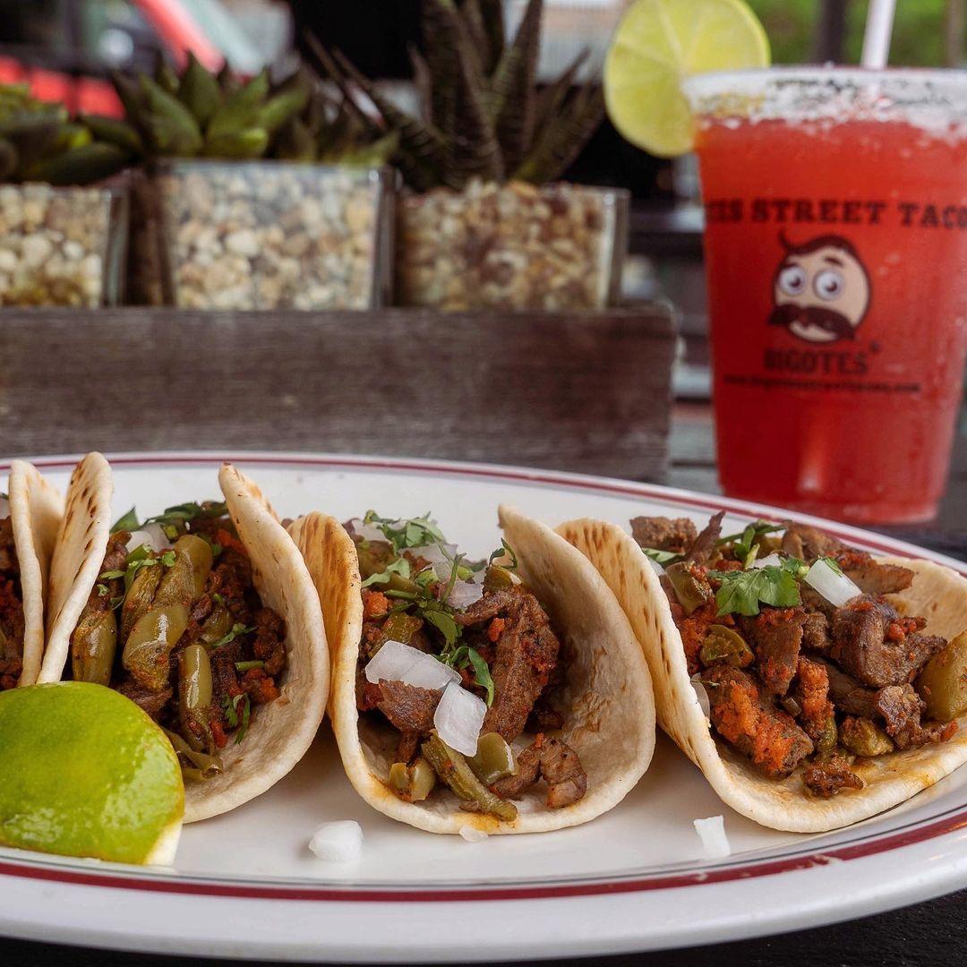 Bigotes Street Tacos menu in Spring, Texas, USA