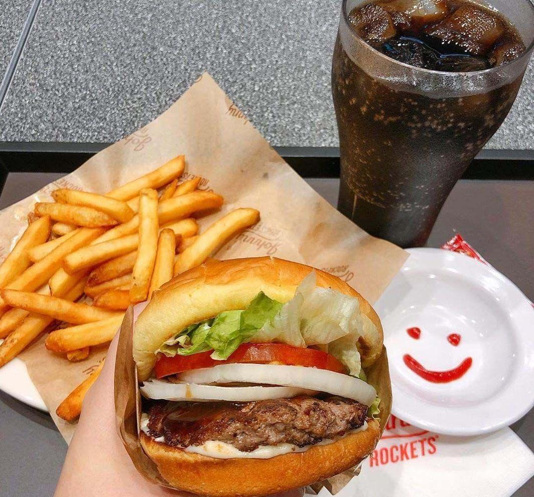 Johnny Rockets menu in Windsor, Ontario, Canada