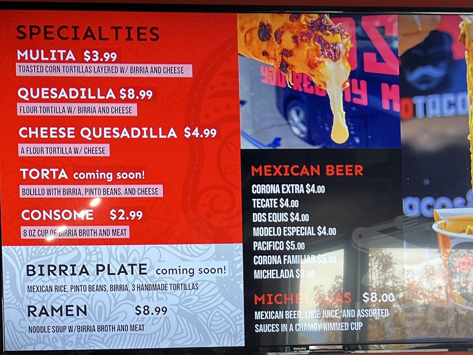 Red Tacos menus in Orem, Utah, United States