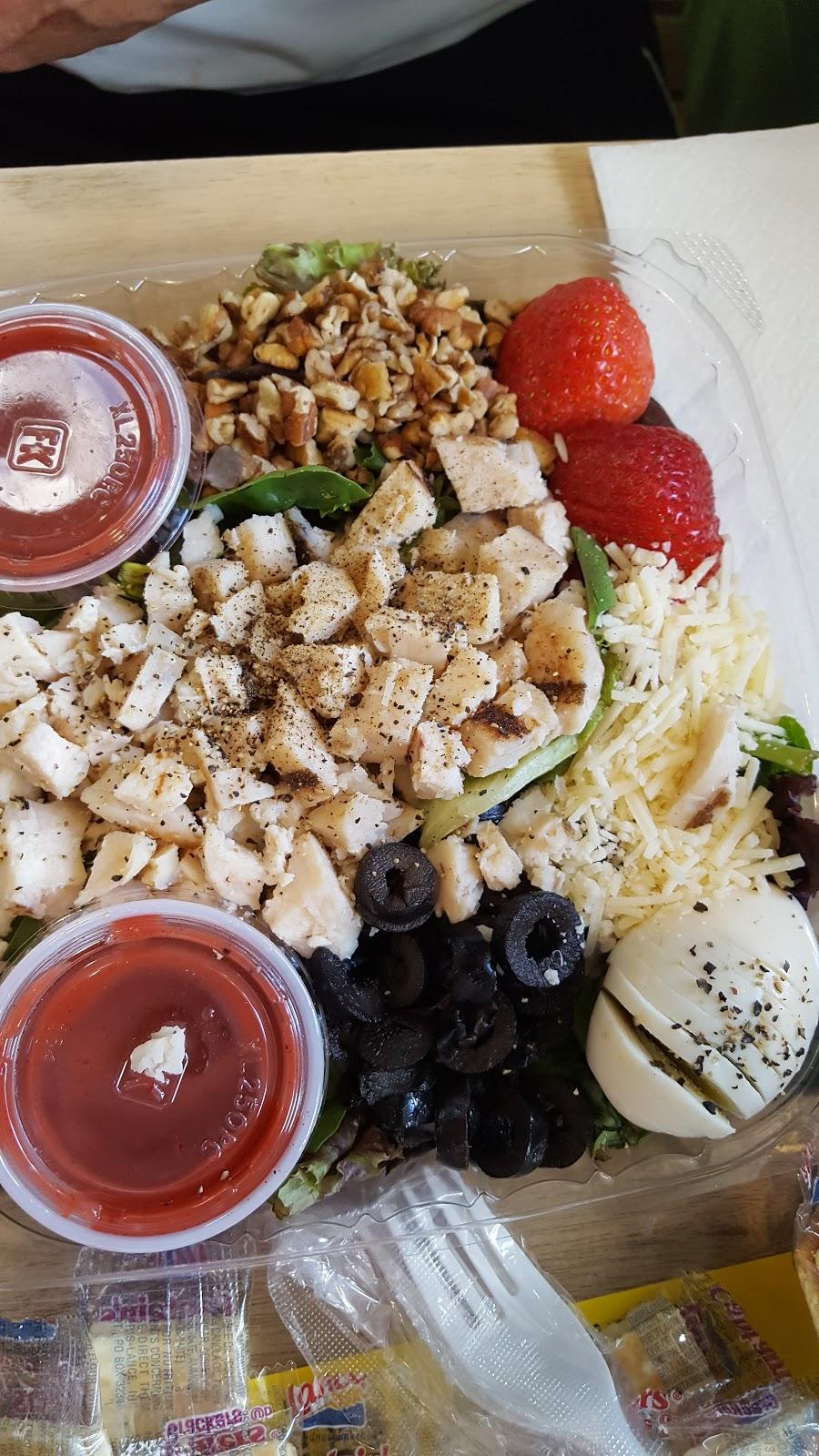 Salads 2 Go menu in Milledgeville, Georgia, USA