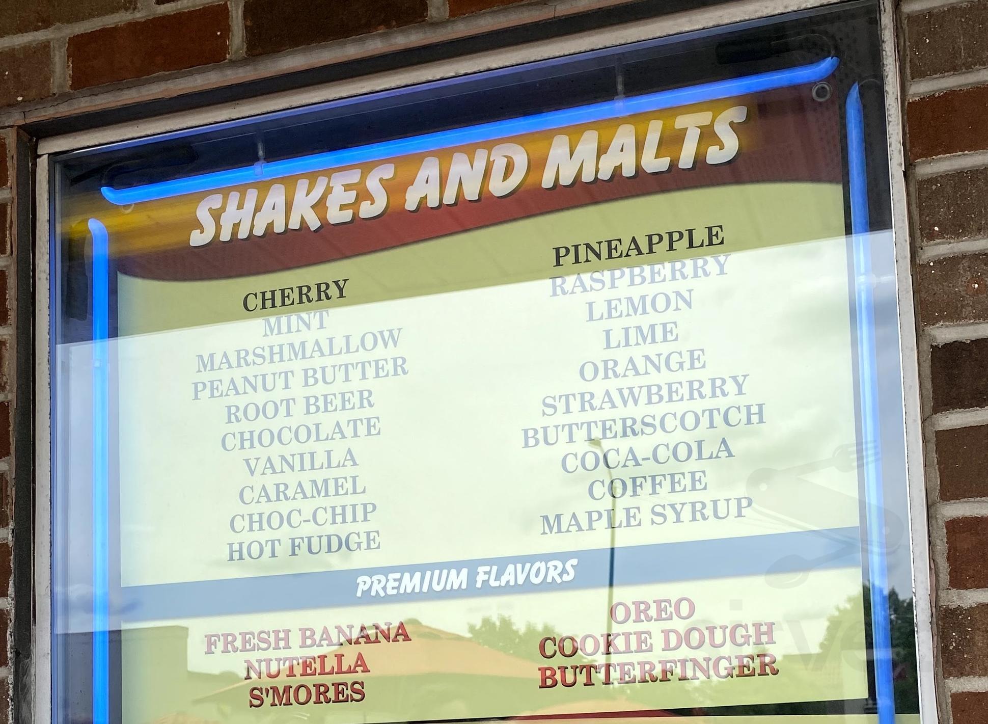 Dairy Star Ice Cream of Lincolnwood menu in Lincolnwood, Illinois, USA