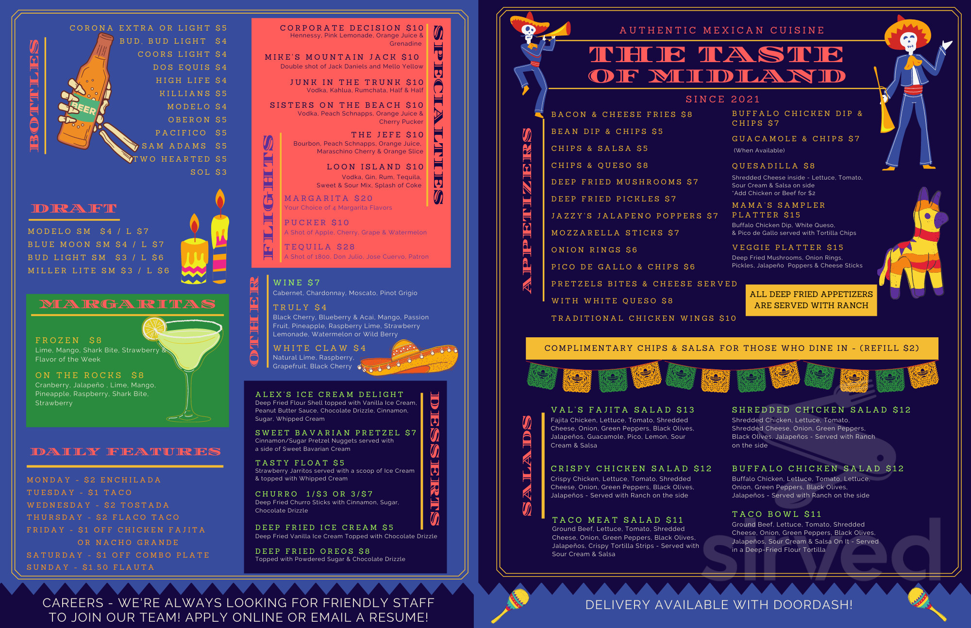 The Taste of Midland menus in Midland, Michigan, United States