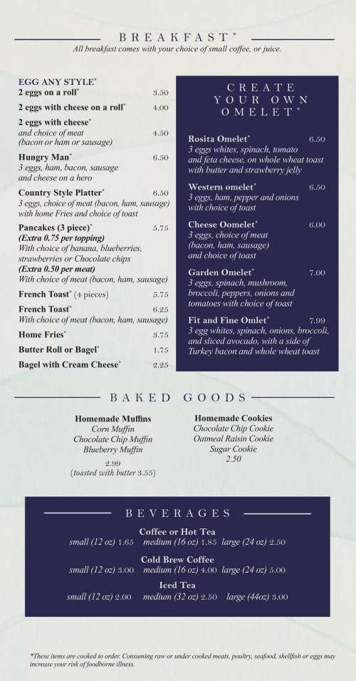 Brook House Pizza and Grill menu in Brookhaven, New York, USA