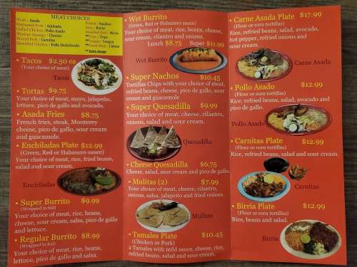 Tacos El Encanto menu in Shoreline, Washington, USA