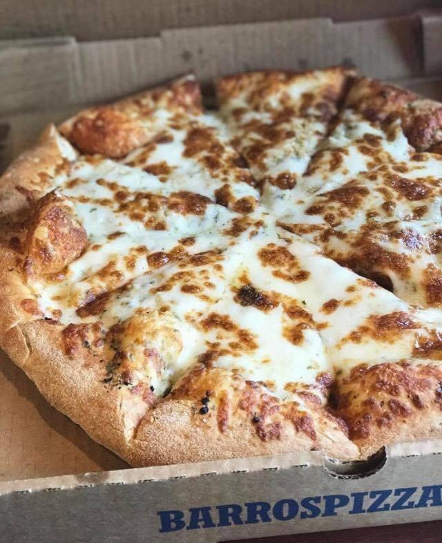 Barro's Pizza menu in Glendale, Arizona, USA