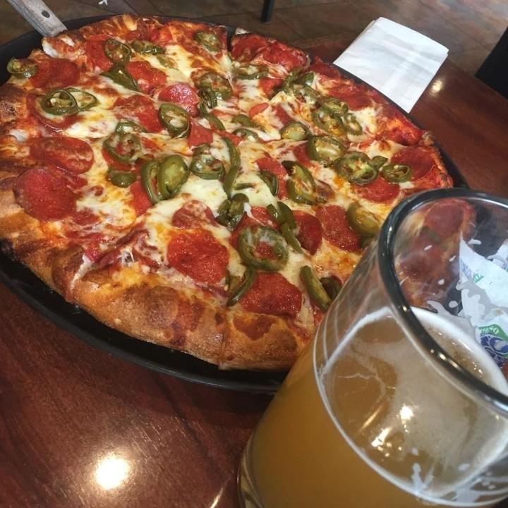 Barro's Pizza menu in Chandler, Arizona, USA