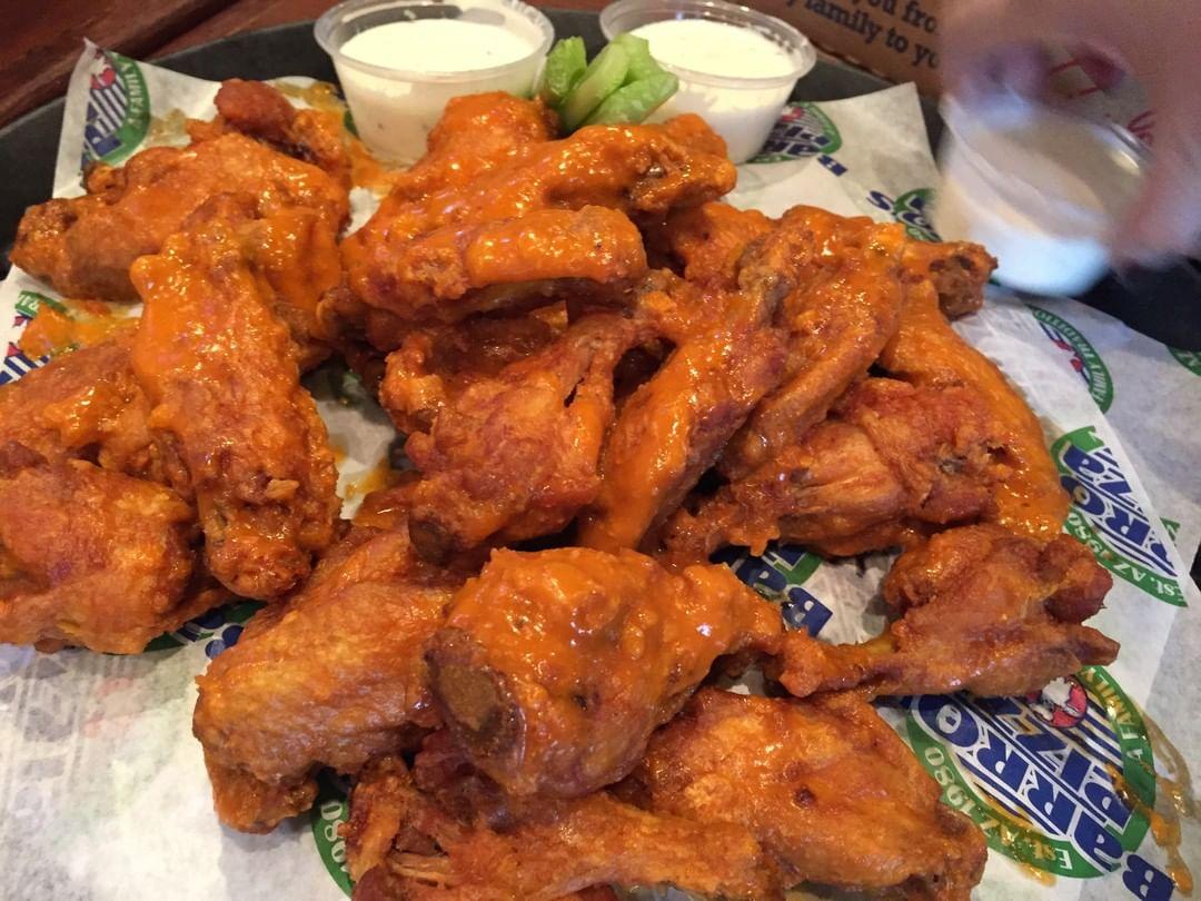 Barro's Pizza menu in Tucson, Arizona, USA