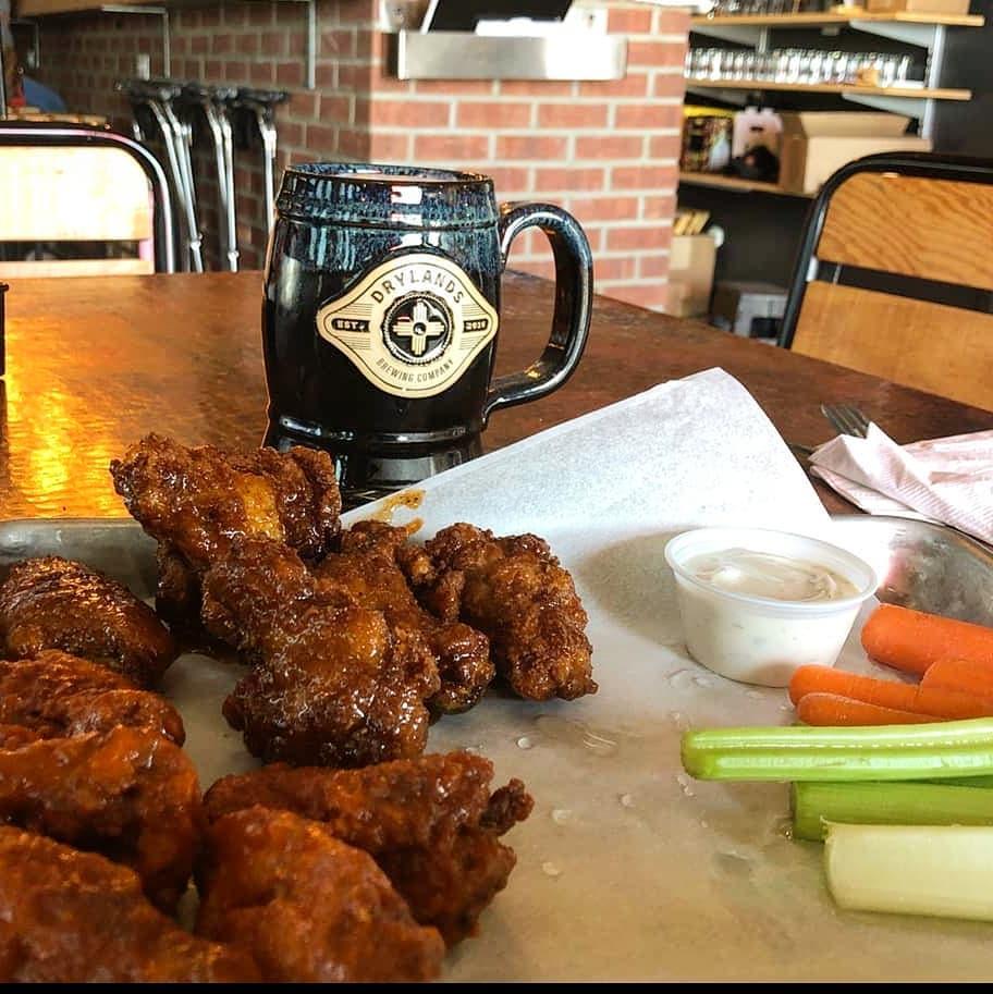 Drylands Brewing Company menu in Lovington, New Mexico, USA