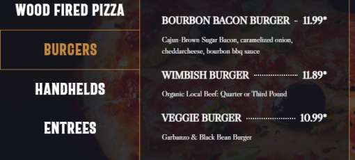 Menu for Hickory Social House in Hickory, NC | Sirved