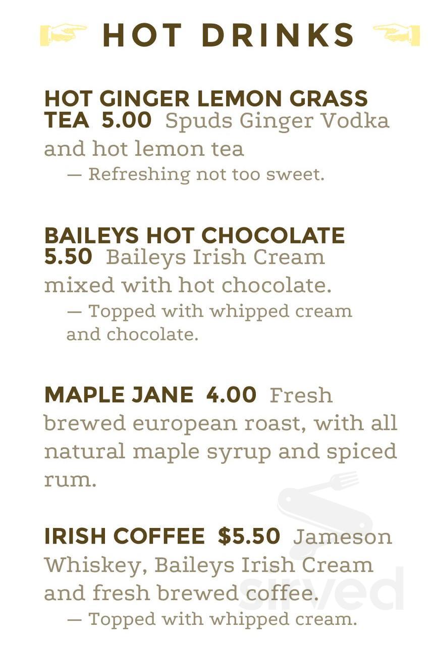 Menu - Mukwonago WI's David Alan Alan's Smokehouse & Saloon | Sirved