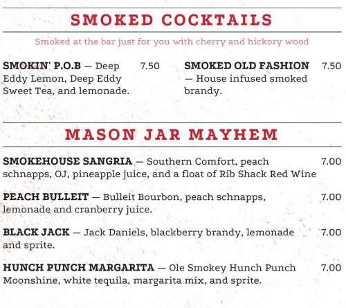 David Alan Alan's Smokehouse & Saloon menu in Mukwonago, Wisconsin, USA