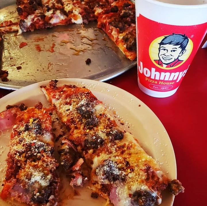 Johnny's Pizza House menu in West Monroe, Louisiana, USA