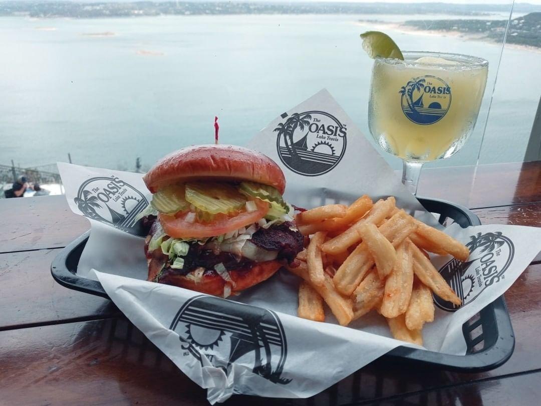 The Oasis On Lake Travis menu in Austin, Texas, USA