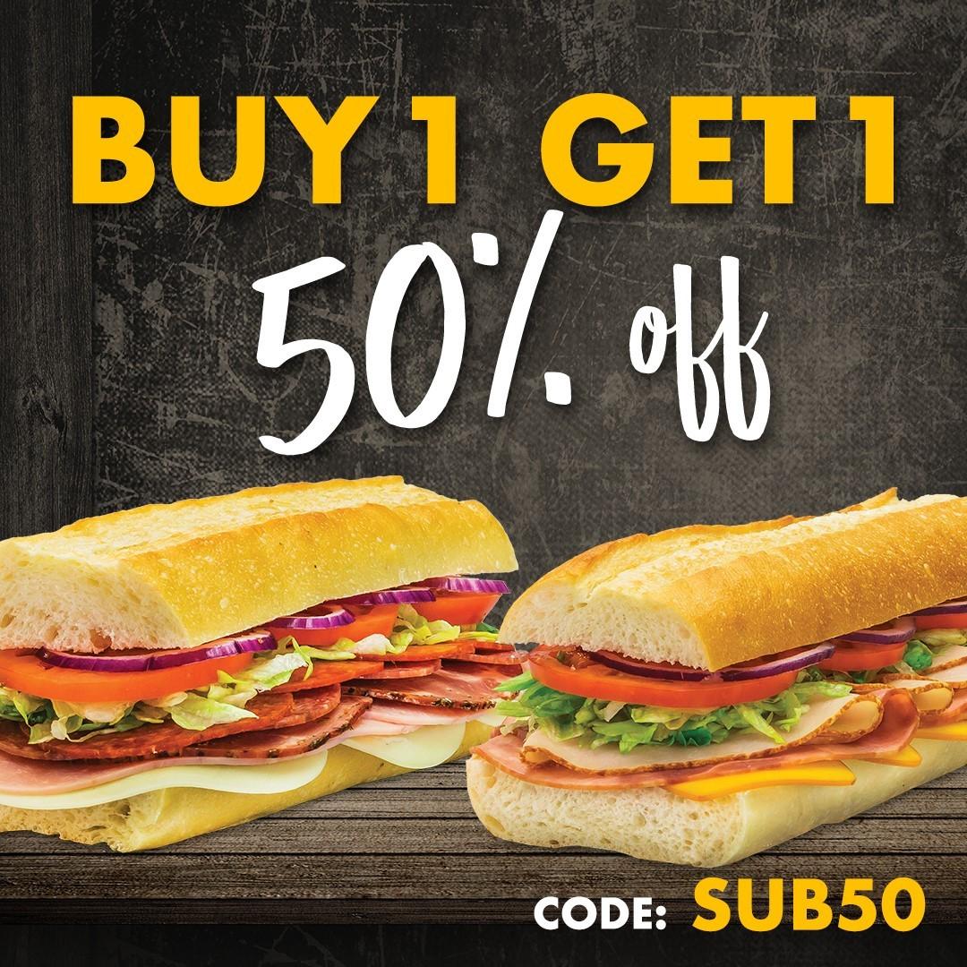 Port of Subs menu in Reno, Nevada, USA