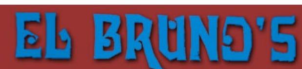 Menu for El Bruno Restaurant Y Cantina in Los Ranchos De Albuquerque ...