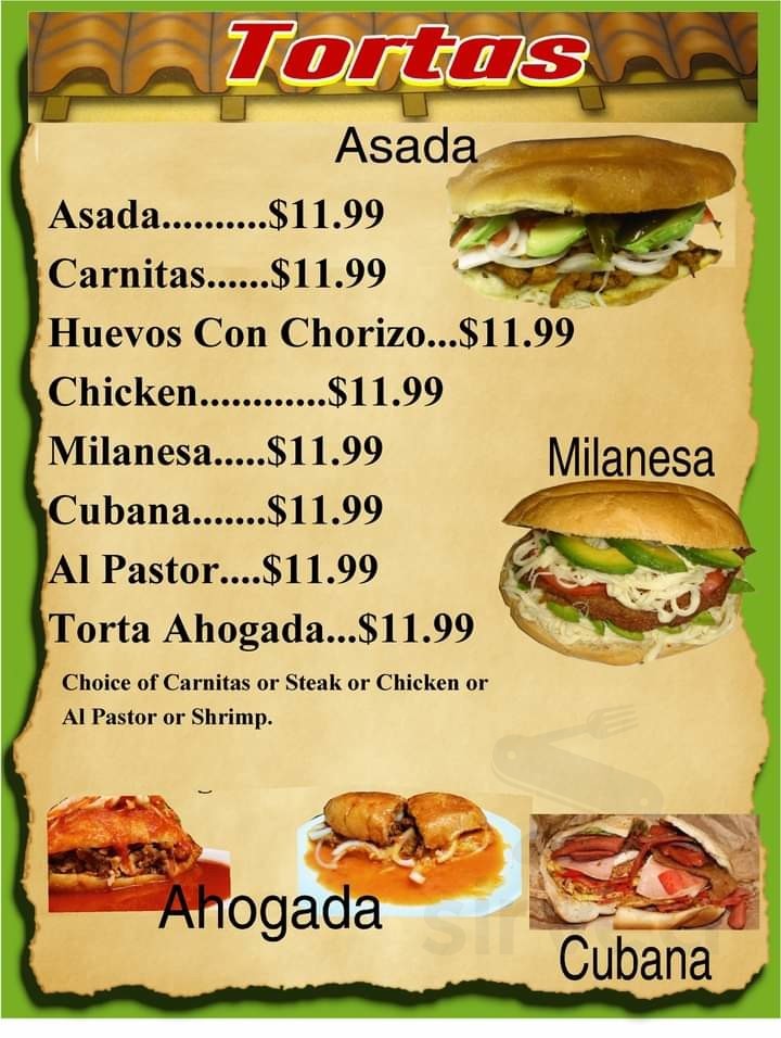 Taco Rojas menu in Cave Spring, Virginia, USA