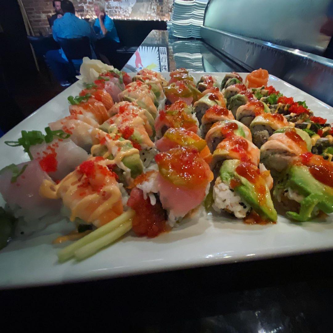 Yosake Downtown Sushi Lounge menu in Wilmington, North Carolina, USA