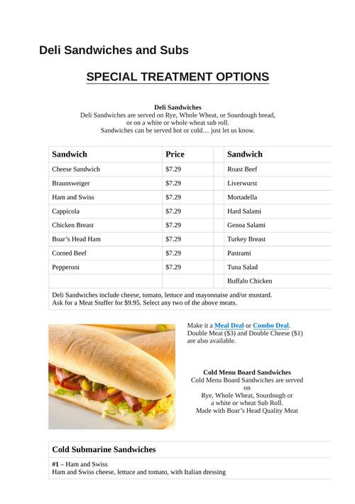 Cheese 'n Stuff menu in Phoenix, Arizona, USA