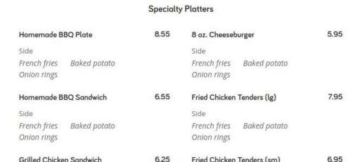 Captain Steve's Family Seafood Restaurant in Fort Mill, SC Menu - Fort ...
