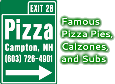 Menu for Exit 28 Pizza in Campton, NH | Sirved