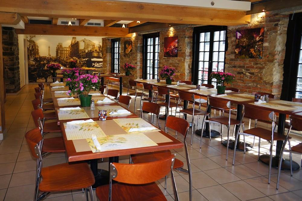 Jardin Nelson menu in Montréal, Quebec, Canada