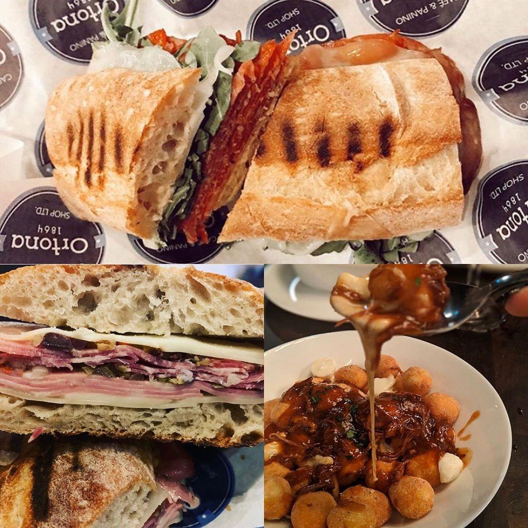 Ortona 1864 Cafe & Panino menu in Windsor, Ontario, Canada