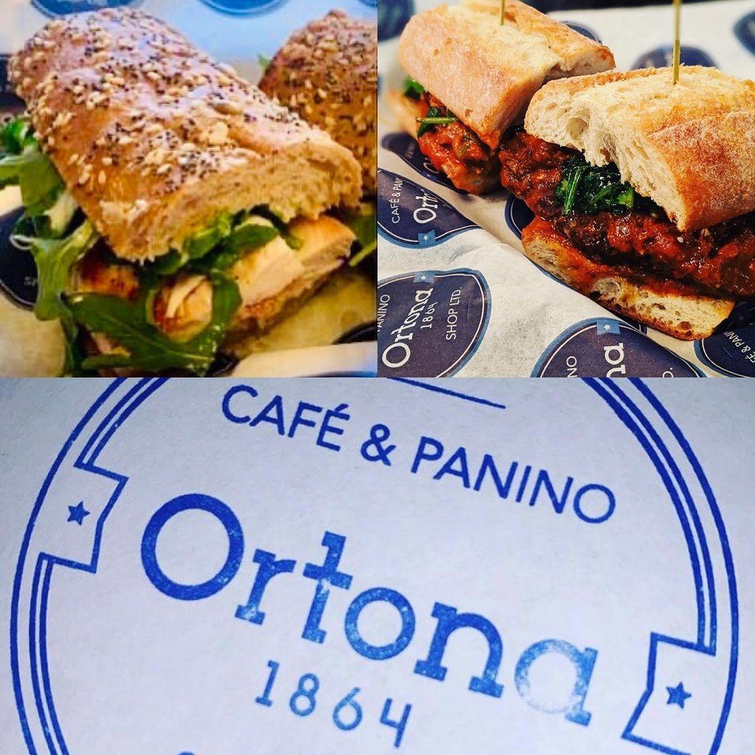 Ortona 1864 Cafe & Panino menu in Windsor, Ontario, Canada