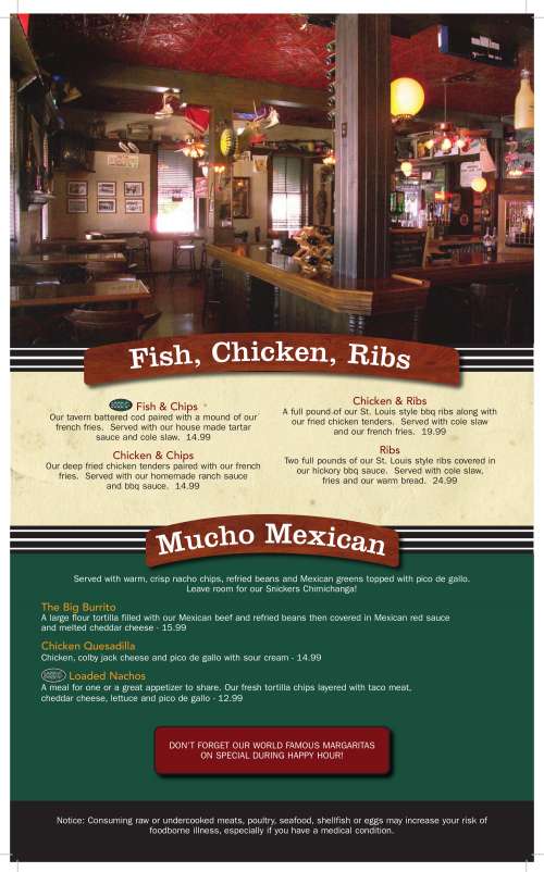 Good Company menu in Appleton, Wisconsin, USA
