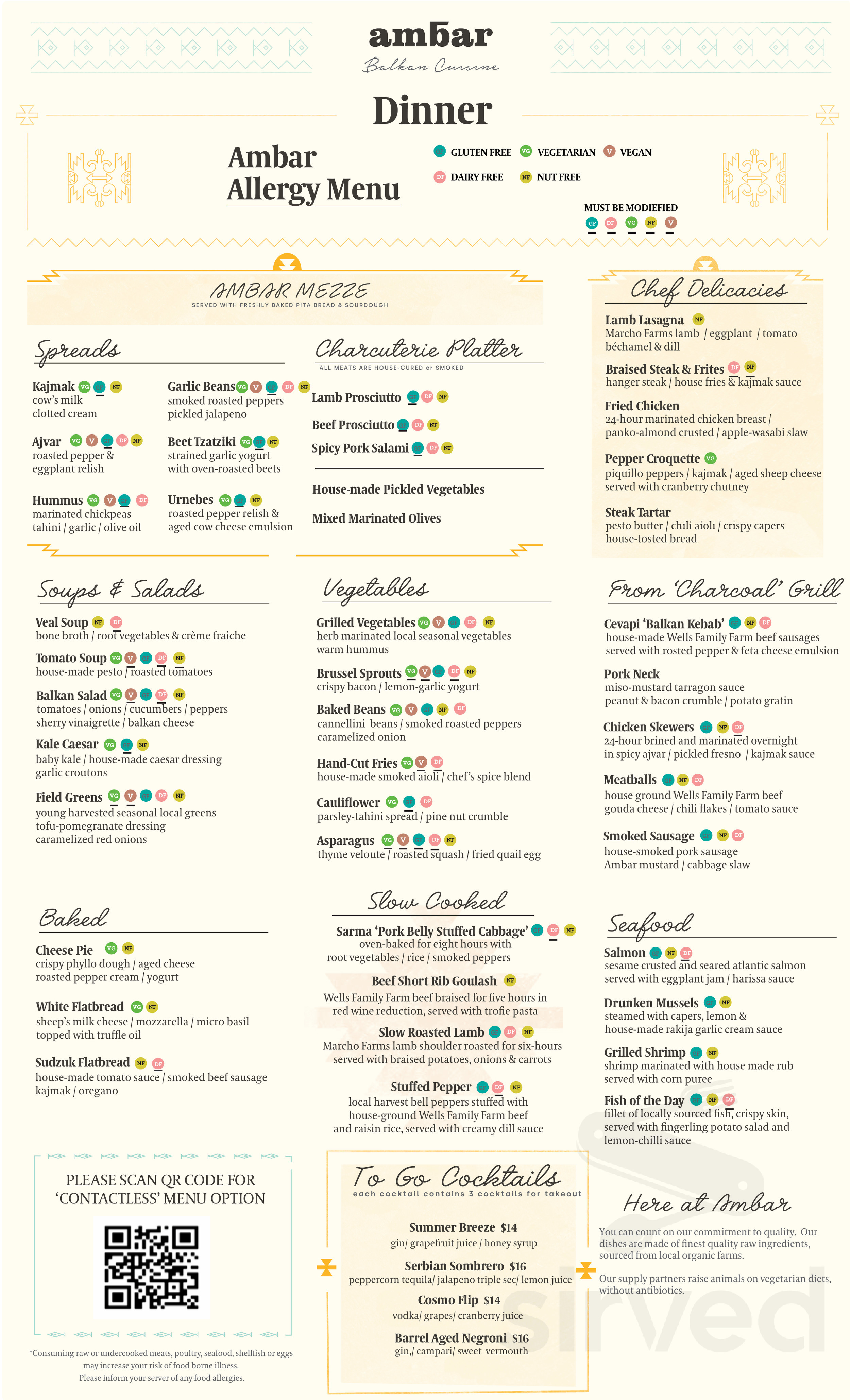 Ambar Restaurant - Clarendon menu in Arlington, Virginia, USA