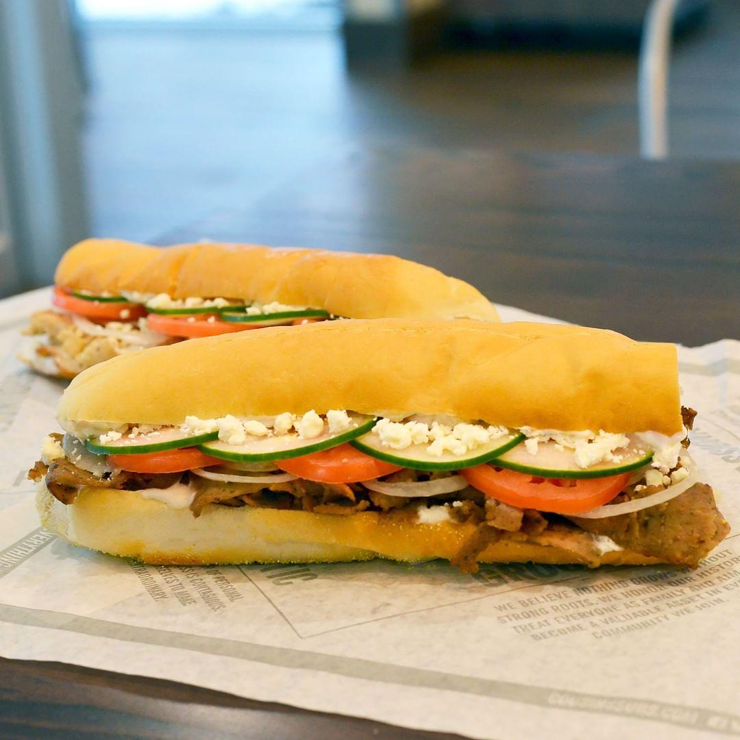 Cousins Subs menu in Green Bay, Wisconsin, USA