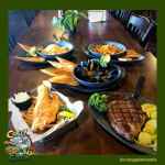 The Crazy Gator menu in Eustis, Florida, USA