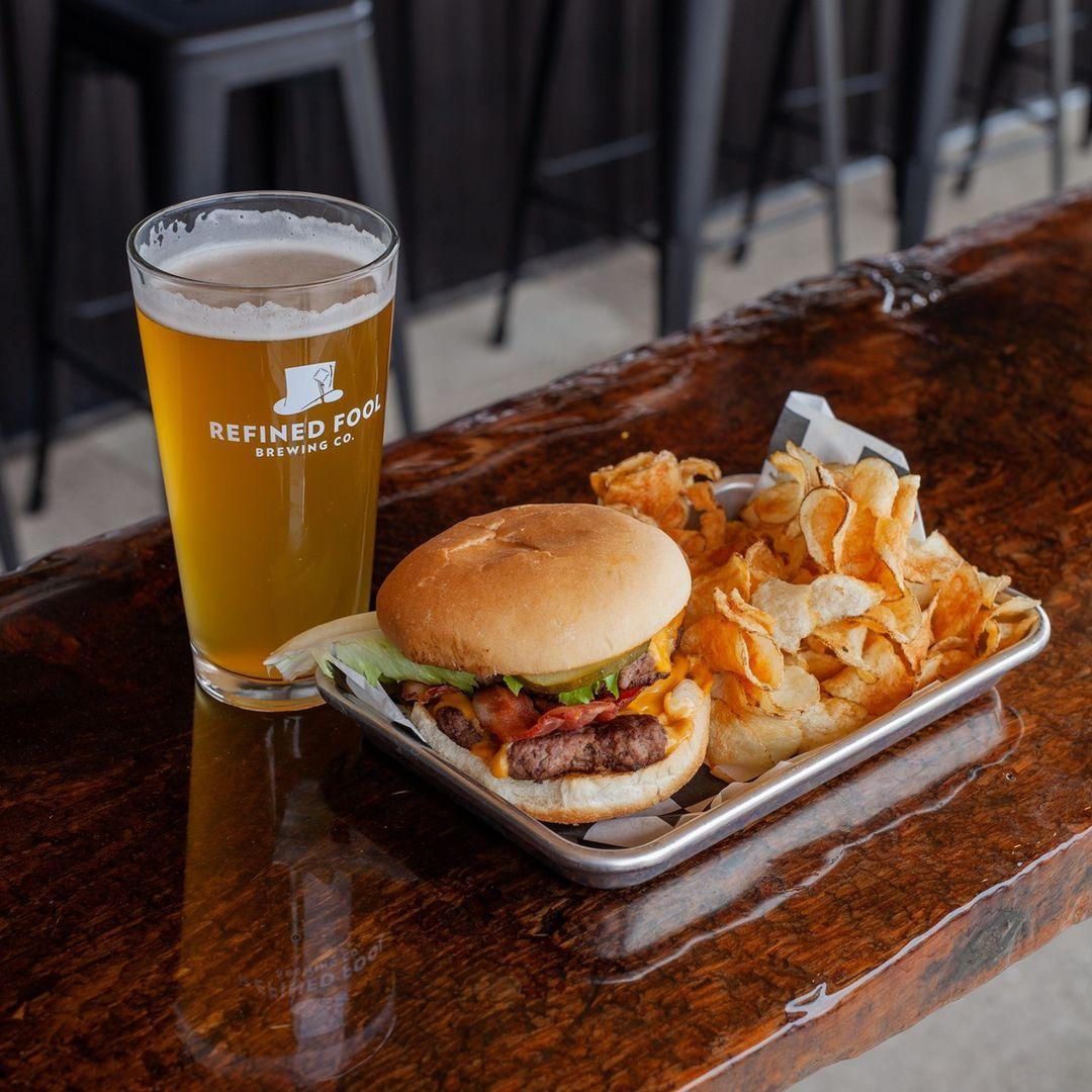 Refined Fool Brewing Company menu in Sarnia, Ontario, Canada