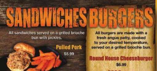 Menu for Round House BBQ in Trenton, MI | Sirved