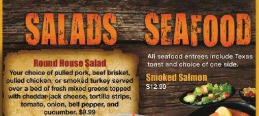 Menu for Round House BBQ in Trenton, MI | Sirved