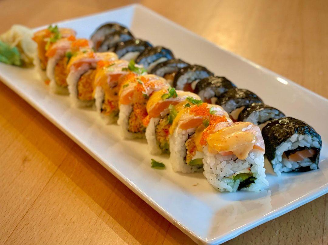 Sushi Nine menu in Raleigh, North Carolina, USA