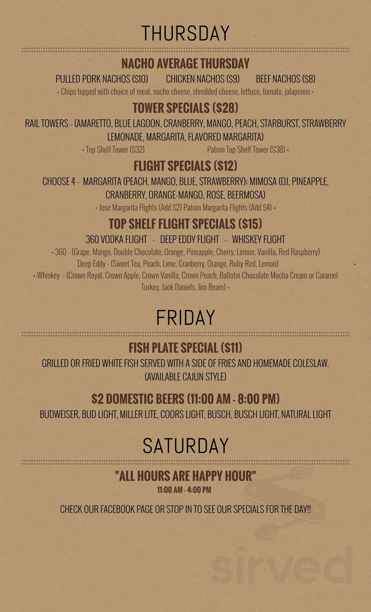 Refinery Bar & Grill menus in Wood River, Illinois, United States