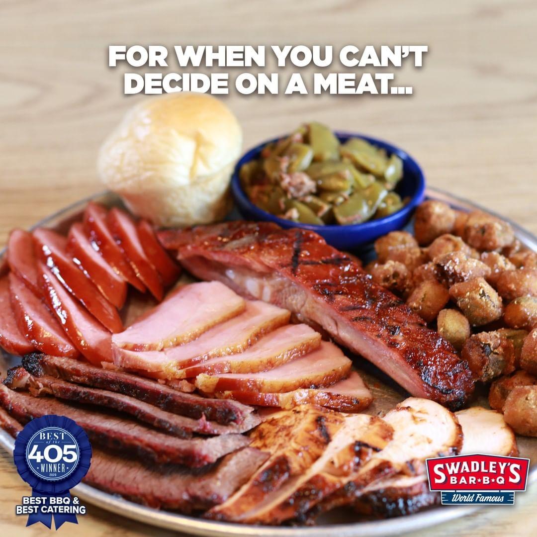 Swadleys Bar-B-Q menus in Ardmore, Oklahoma, United States