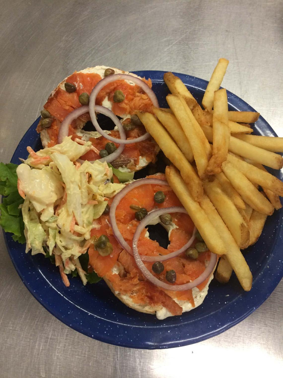 The Wildcat Cafe menus in Yellowknife, Northwest Territories, Canada