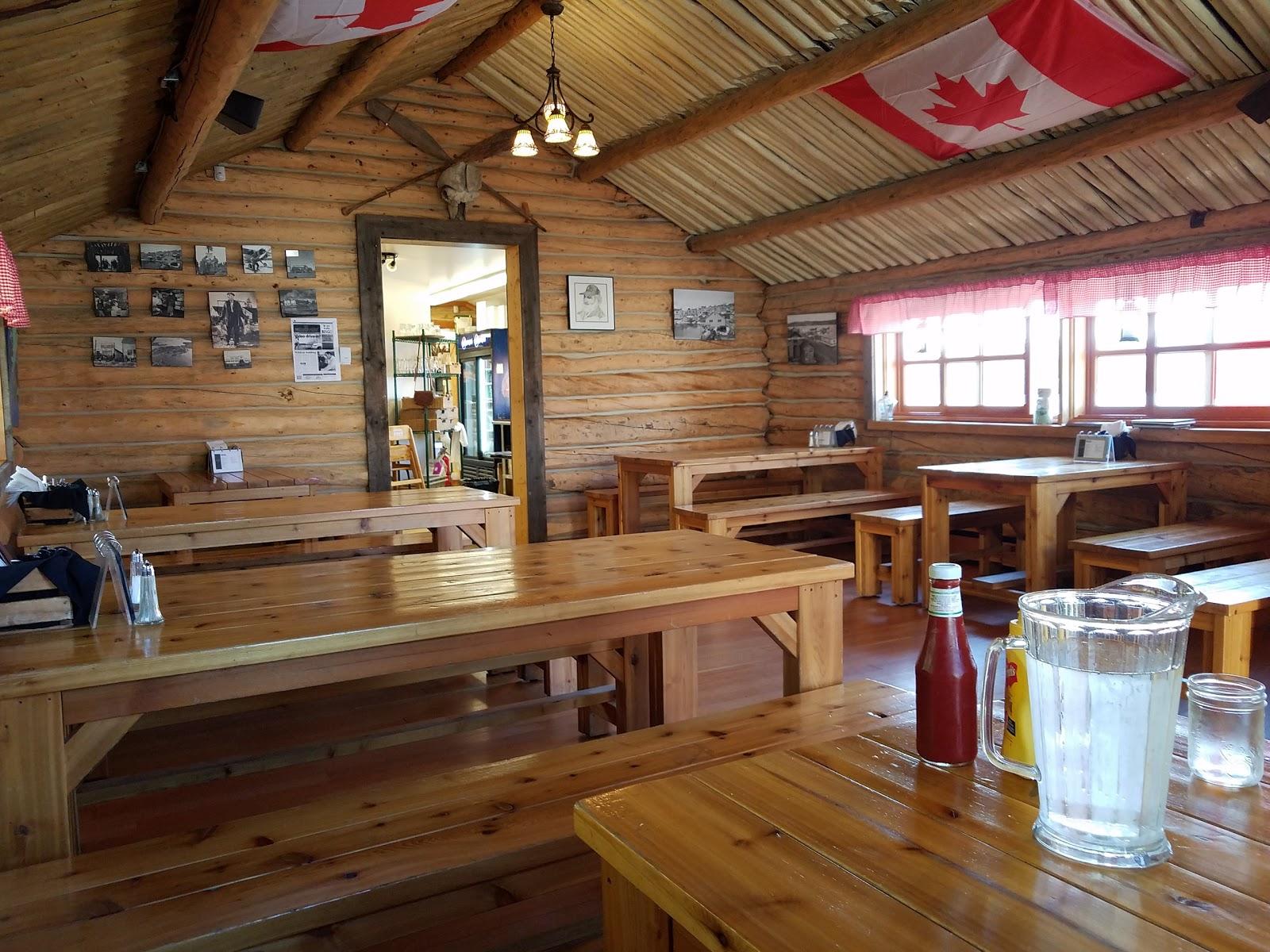 The Wildcat Cafe menu in Yellowknife, Northwest Territories, Canada