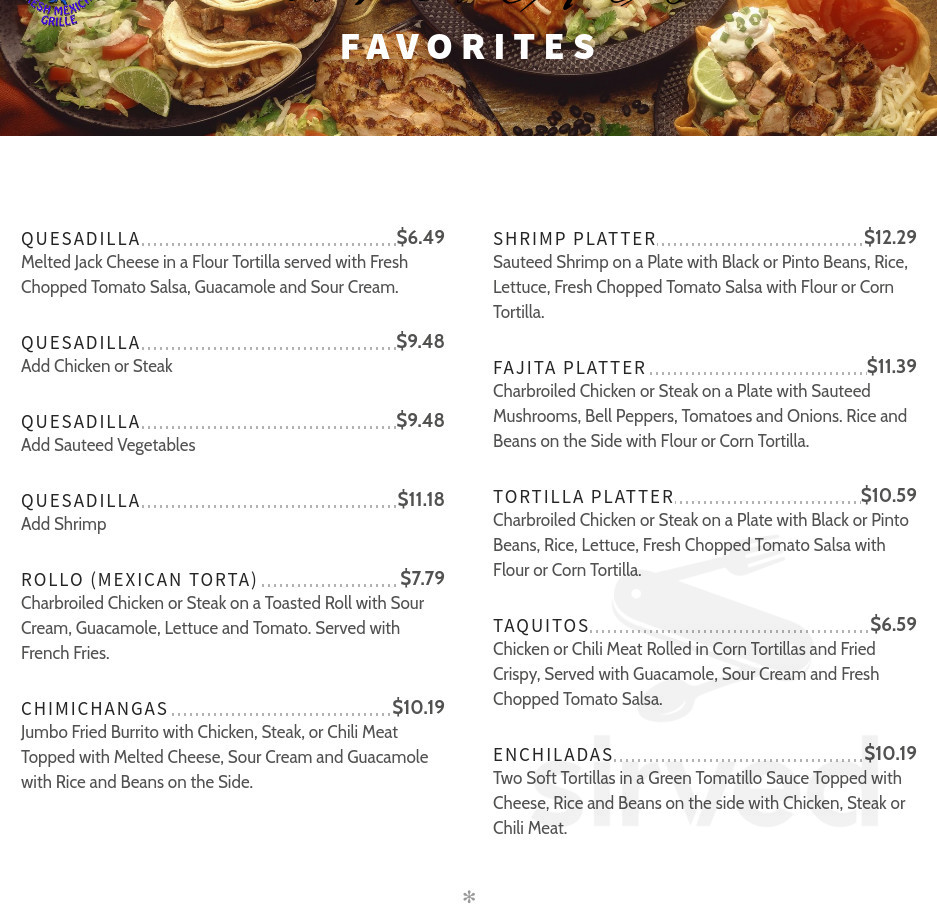 Blue Tortilla Fresh Mexican Grille menu in Selden, New York, USA