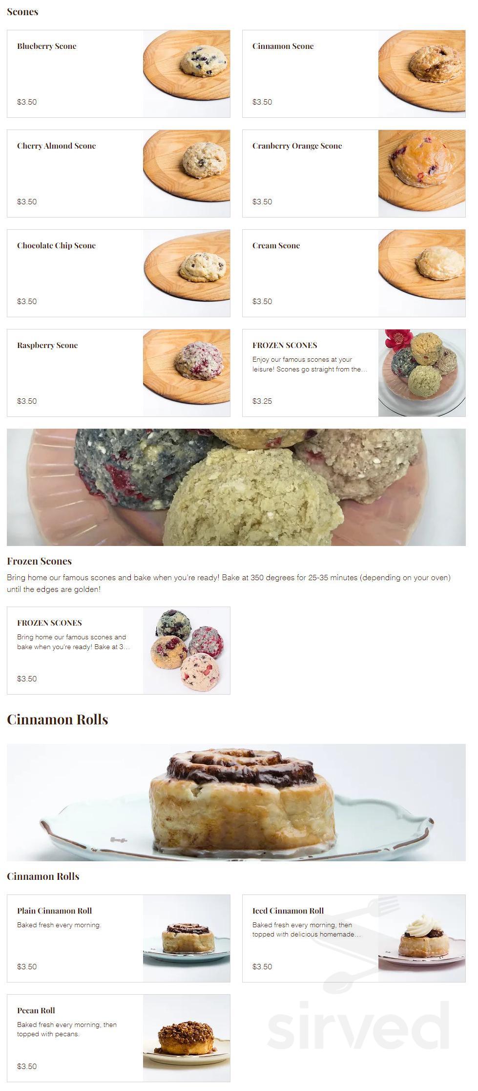 Mrs. Goodman's Baking Co. menu in Worthington, Ohio, USA